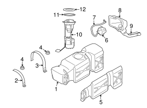 2003-2021 Fiat Trailer Hitch Nut 6104717AA | TascaParts.com