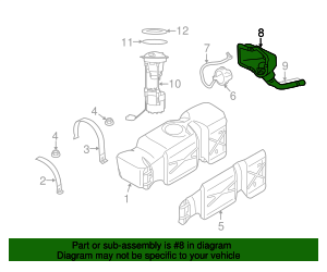 2013-2023 Ram Tube 57008461ab | TascaParts.com