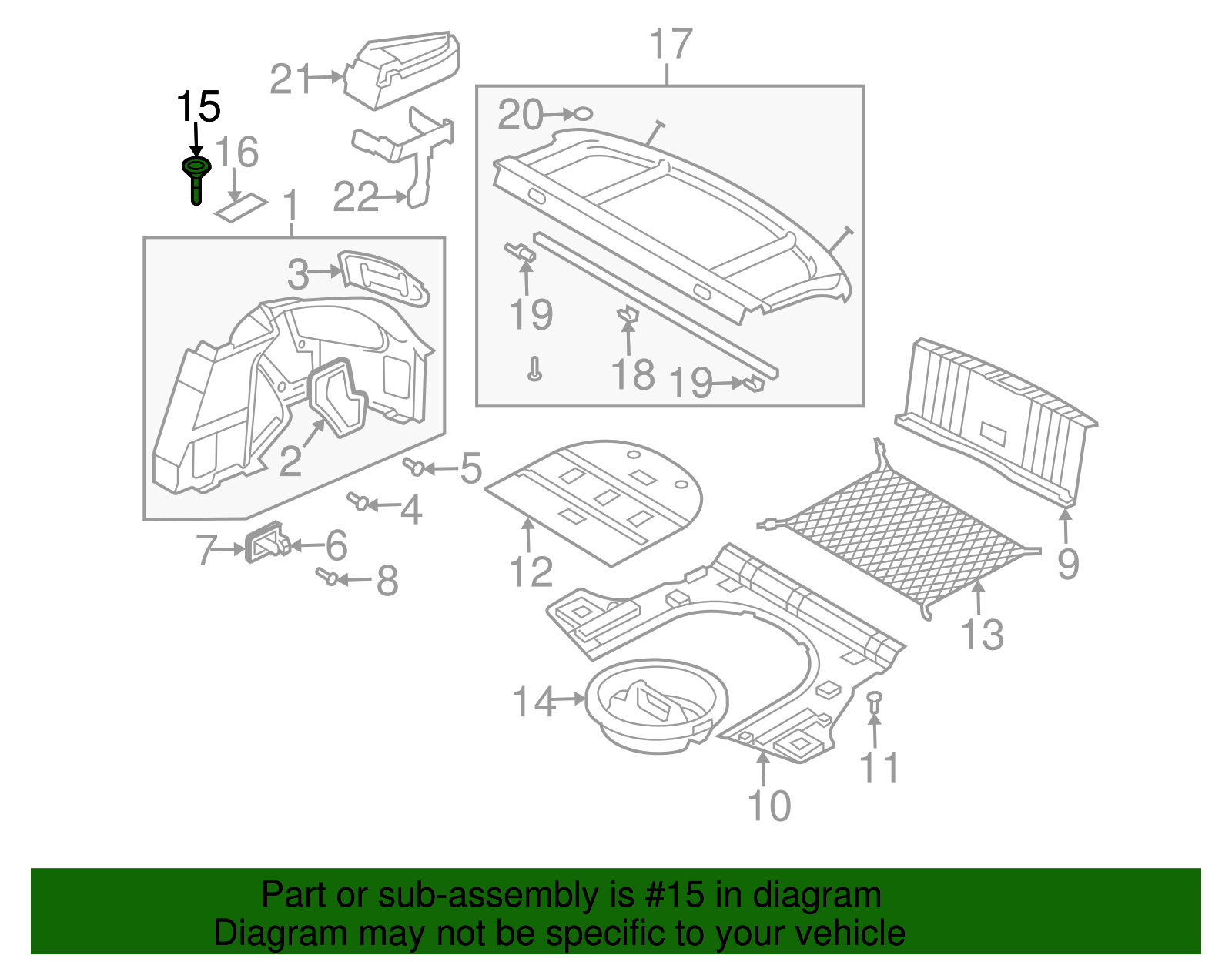 1992-2008 Hyundai Spare Clamp 62850-24100 | Hyundai Wholesale Direct