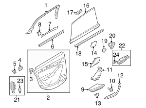 8K0-959-855-A-V10 - Door Window Switch 2008-2017 Audi | AutoNationParts.com