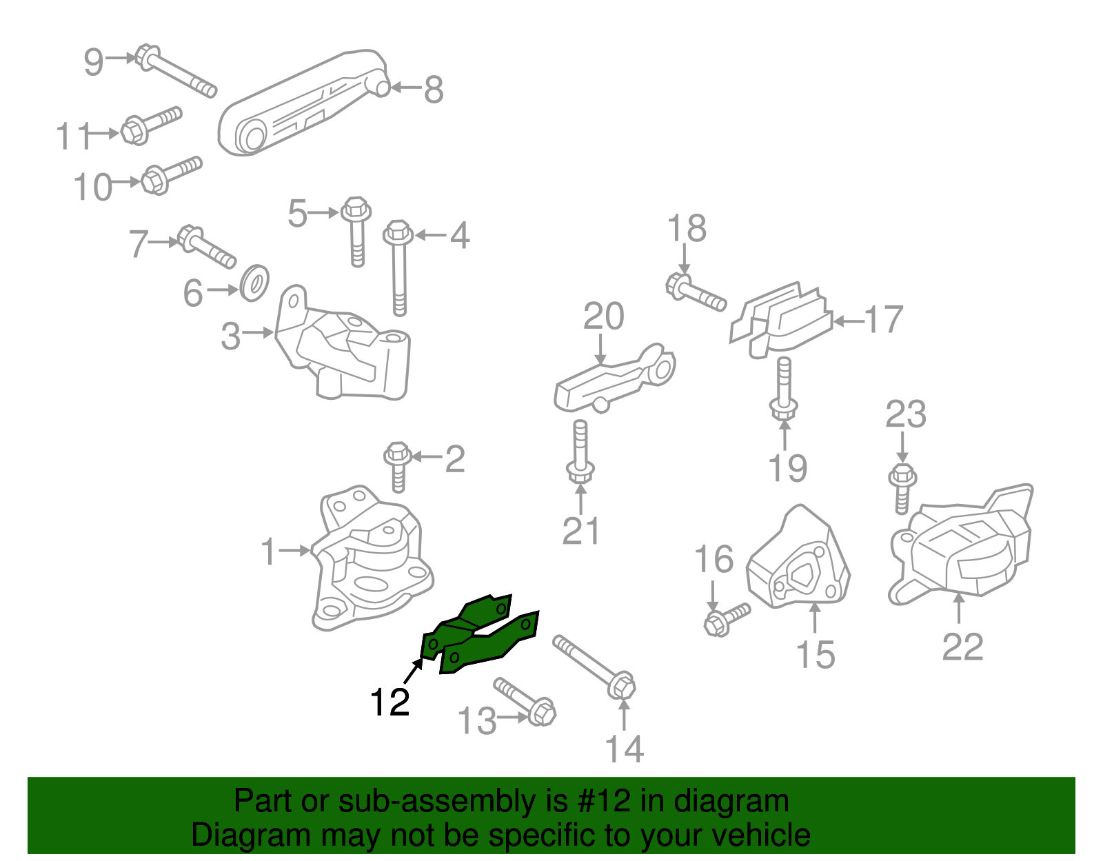 32139982 - Torque Arm - 2016-2021 Volvo | Volvo OEM Parts Direct