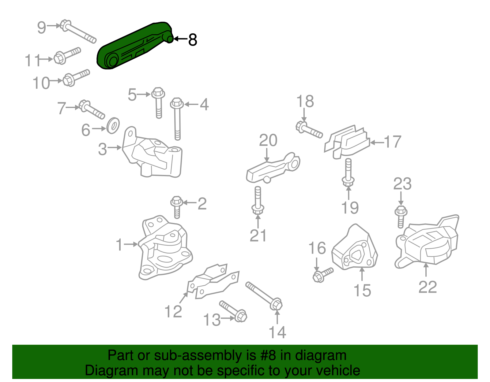 Genuine Upper Mount for 2016-2025 Volvo | Part# 32298950 | Over 30% Off ...