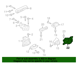 2016-2022 Volvo | Mount | 32255204 | My Swedish Parts