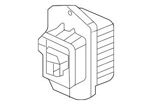 79330-TZ3-A01 - 2022-2025 Honda - Blower Motor Resistor | Genuine Honda ...