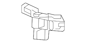 3CM-807-483-A - Upper Guide - 2020-2023 Volkswagen Atlas Cross Sport ...