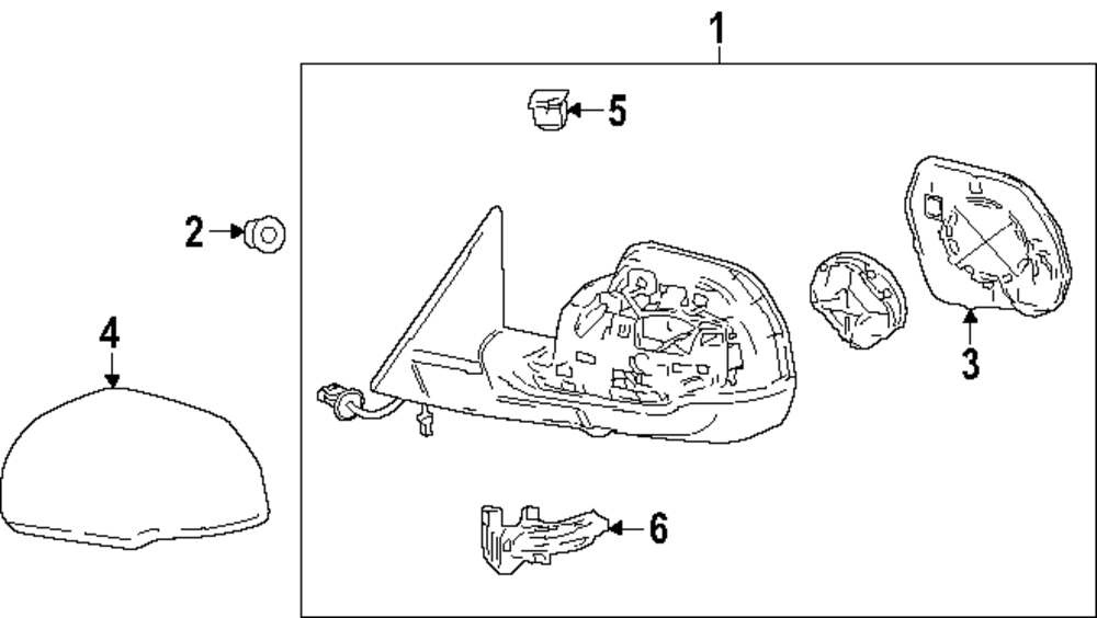 87945-AK020-D0 - Outer Cover 2024 Toyota Tacoma | Longo Toyota Parts
