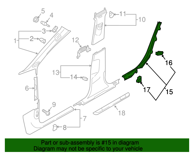8W0-867-767-A-DS2 - Door Sill Plate 2017-2021 Audi | AutoNationParts.com