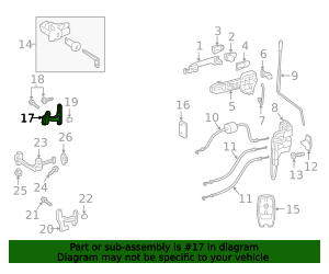 9107201300 - Upper Hinge 2019-2024 Mercedes-Benz | Mercedes-Benz USA Parts