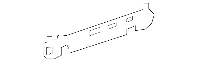 238-698-03-00-64 - Rocker Molding Front Bracket 2018-2023 Mercedes-Benz ...