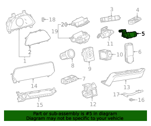 2019-2021 Lexus Switch 84091-76020 | OEM Parts Online