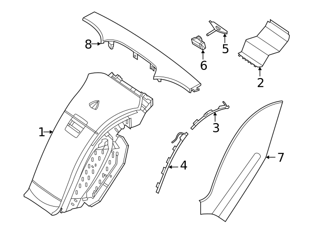 223-820-07-02 - Courtesy Light Lens 2021-2023 Mercedes-Benz | Mercedes ...