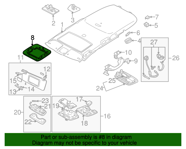 39859428 - Center Cover - 1999-2009 Volvo | Volvo OEM Parts Direct