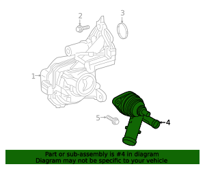2022-2024 Toyota Water Inlet 16031-24040 | Toyota Parts Center