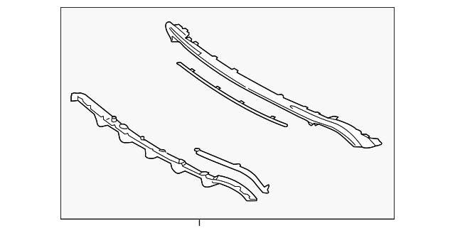 2016-2018 Kia Optima Lower Cover 86690-D5000AS | OEM Parts Online