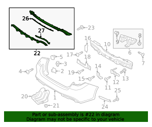 2016-2018 Kia Optima Lower Cover 86690-D5000AS | OEM Parts Online