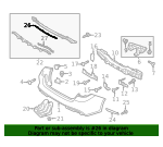 2016-2018 Kia Optima OEM NEW 2016-2018 Kia Sedan Optima Molding Rear ...