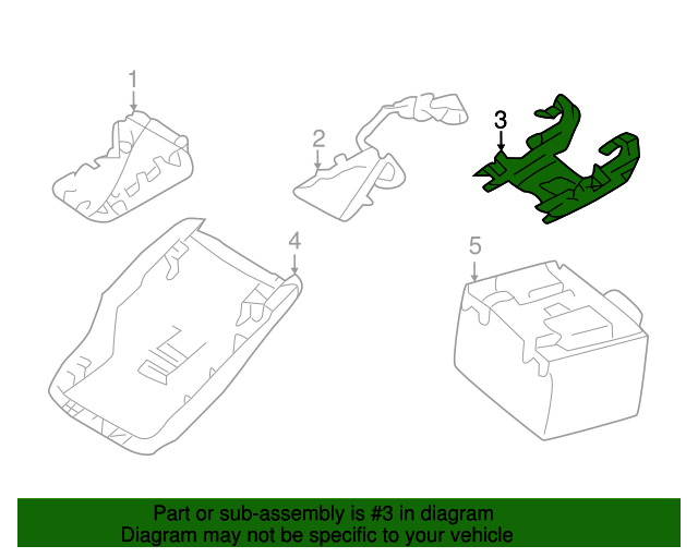 86464-71010 - Lane Assist Cmra Mount Plate - 2018-2024 Toyota | OEM ...
