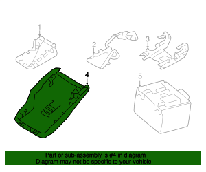 Genuine Toyota Cover, Forward Recognition, No. 1 part# 86466-35010 for ...