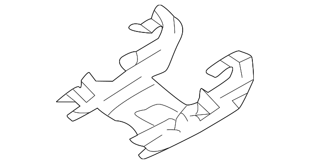 86464-71010 - Lane Assist Cmra Mount Plate - 2018-2024 Toyota ...