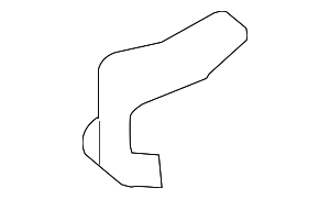 2009-2014 Nissan Maxima Stay Bracket 62296-9N00A | TascaParts.com