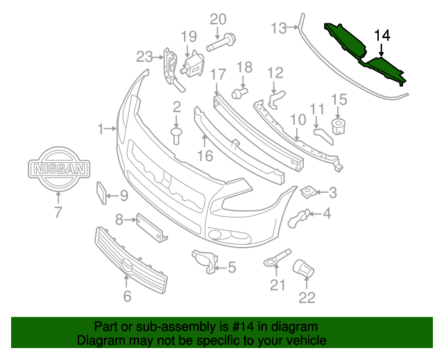 2009-2014 Nissan Maxima OEM NEW 2009-2014 Nissan Maxima S SV 3.5L Upper ...