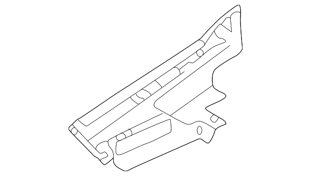 5220AN94 - Fender Ledge Cover - 2022-2024 Mitsubishi | Lasco Auto Parts