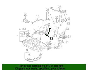 77226-47033 - Fuel Tank Vent Hose - 2009 Toyota Prius | OEM Genuine ...
