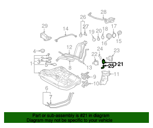 2004-2009 Toyota Prius Cut-Off Valve 77420-47030 | Toyota Parts Center