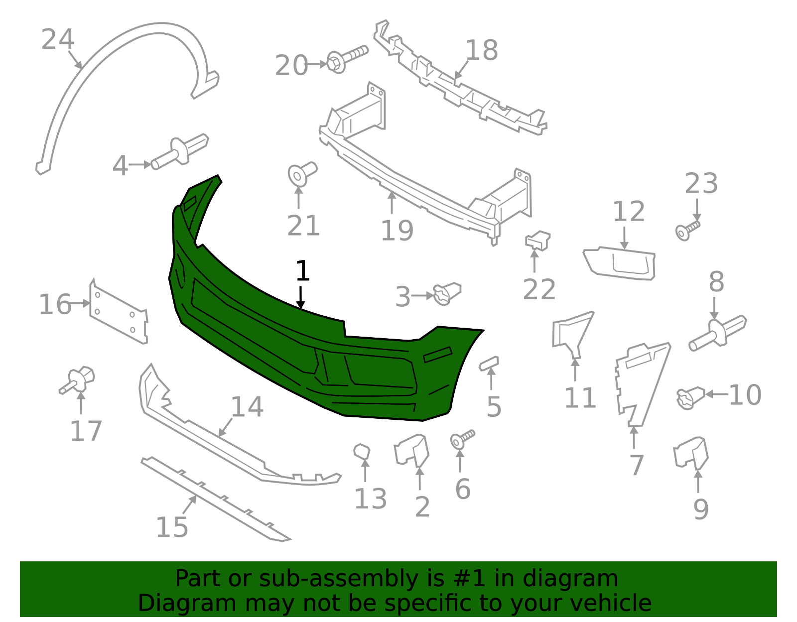 2019-2023 Porsche Cayenne Bumper Cover 9Y0-807-217-B-G2X | Sunset ...