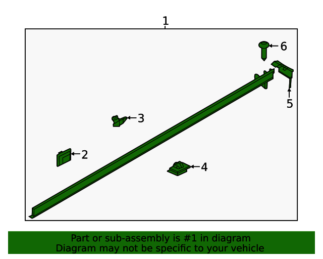 2020-2024 Hyundai Palisade Rocker Molding 87752-S8000-CA | OEM Parts Online