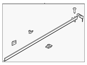 Genuine OEM Rocker Molding Part# 87751-S8000-CA Fits 2020-2024 Hyundai ...