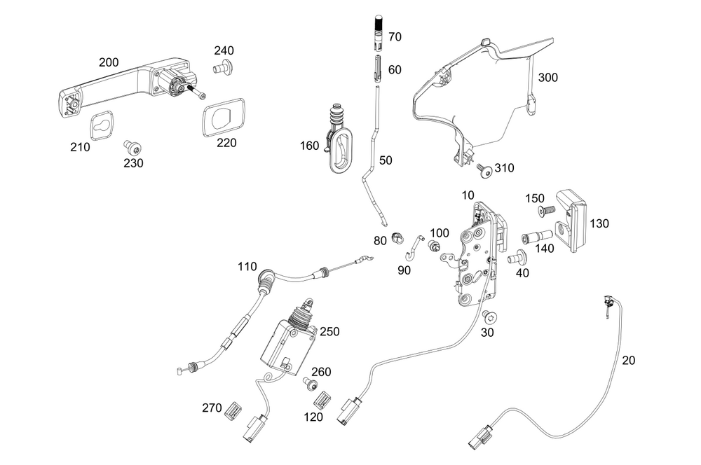 463-720-55-02 - Securing Rod 2002-2025 Mercedes-Benz | Mercedes-Benz ...