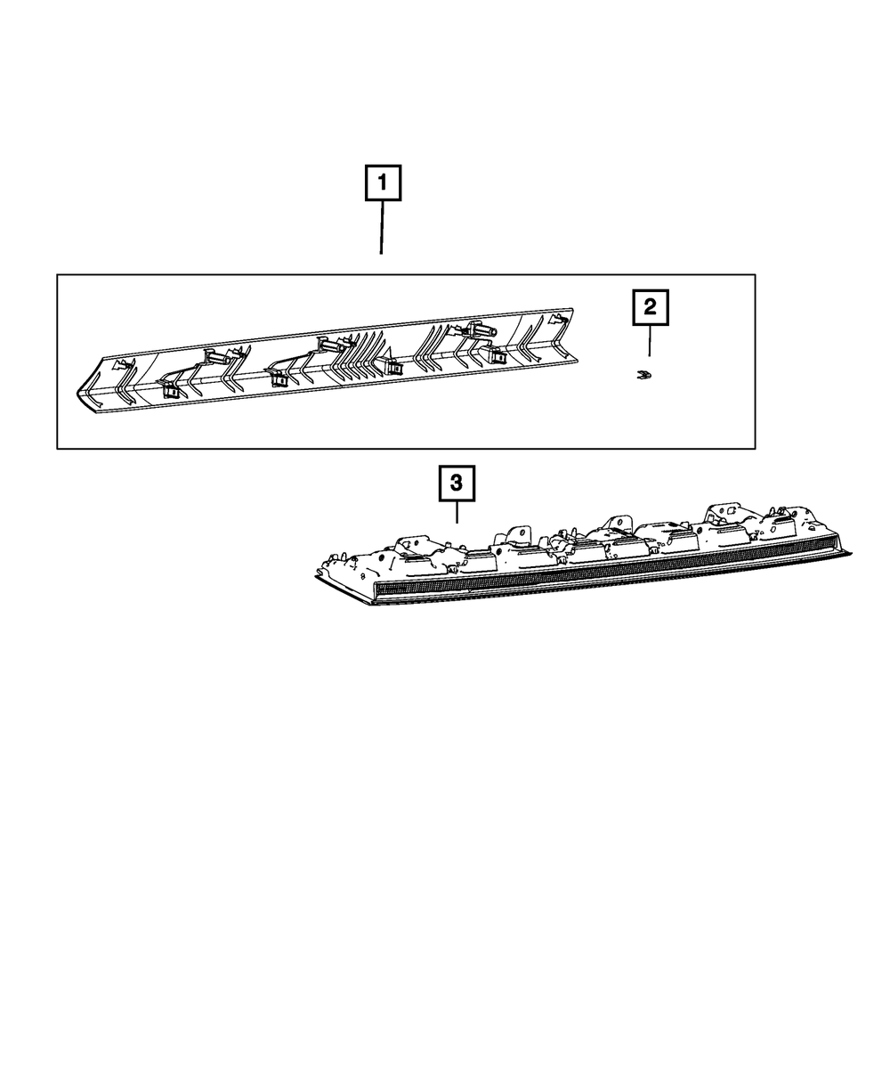 68458605AA - Liftgate Chmsl Lamp 2022-2023 Jeep | AutoNation Parts