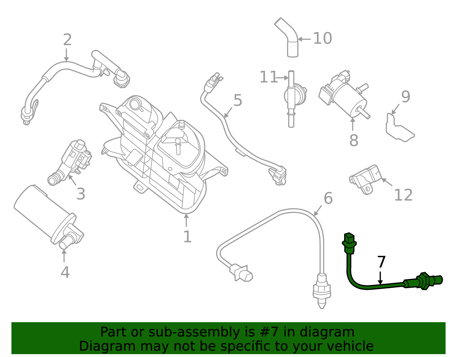 39210-2T070 - Sensor Assembly Oxygen 2021-2025 Genesis | AutoNation Parts