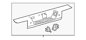 52057-0C061 - Bumper Cover (Left, Rear) - 2014-2021 Toyota Tundra ...