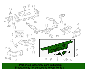 52057-0C061 - Bumper Cover (Left, Rear) - 2014-2021 Toyota Tundra | OEM ...