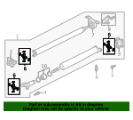1992-2024 Ford Universal Joint 4L5Z-4635-B | TascaParts.com