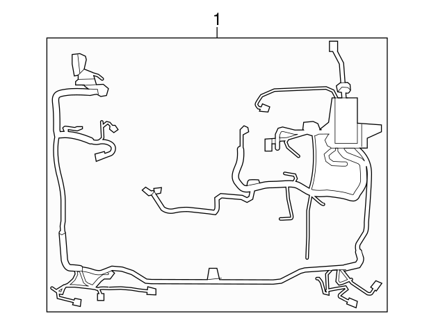 2000 Ford Ranger Wire Harness YL5Z-14290-AA | Varsity Ford