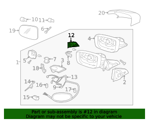 31217288 - Signal Lens - 2010-2013 Volvo XC60 | Volvo OEM Parts Direct
