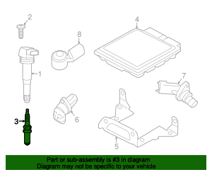 2017-2020 Porsche Spark Plug 0PB-905-612 | OEM Parts Online