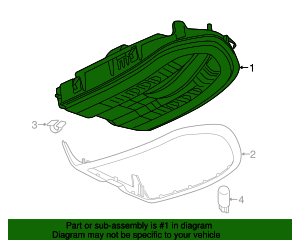 958-868-404-K - Overhead Console 2015-2024 Porsche Macan ...