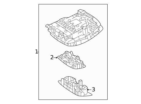 Overhead Console for 2024 Mercedes-Benz GLS 450 | Mercedes-Benz USA Parts