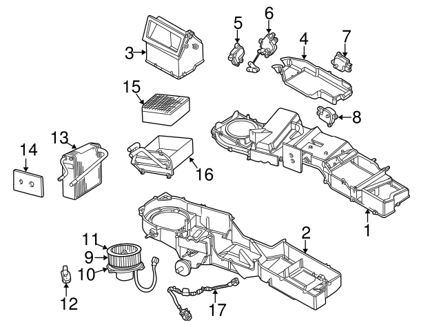 2002-2006 Dodge Housing 5073955ab | TascaParts.com