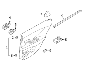 83940-AB000-4X - Corner Trim 2021-2023 Hyundai Elantra | Group 1 Auto Parts