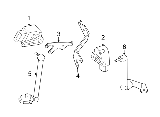 37146852017 - 2014-2019 BMW Adjust Rod (37-14-6-852-017) | BMW of South ...