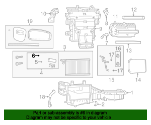 2012-2024 Mopar Expansion Valve O-Ring 68032110AA | Mopar Parts Canada