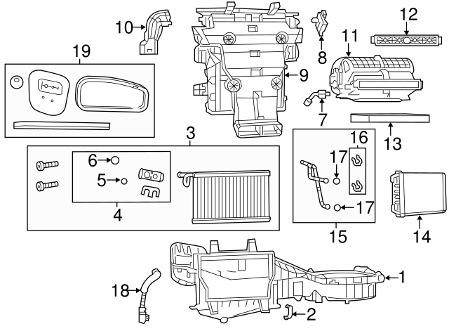 2011-2013 Mopar Distribution Box 68079501AB | Mopar Parts Canada