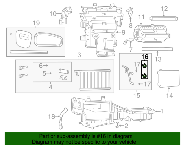 2008-2020 Mopar Tube Assembly Hardware Kit 68031980AA | TascaParts.com