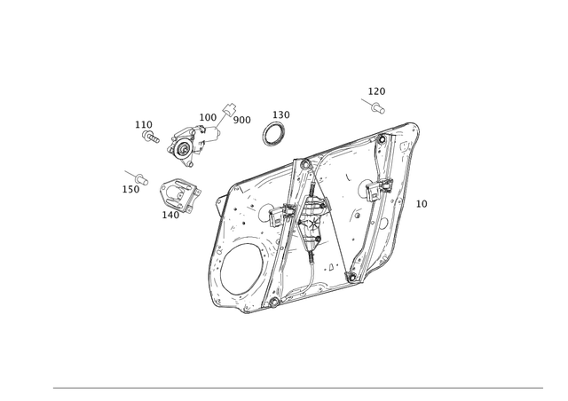 2008-2016 Mercedes-Benz Basic Carrier 212-720-16-79 | MB Online Parts