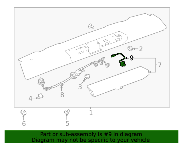 Rear Camera - GM (23390515) | GMPartsDirect.com